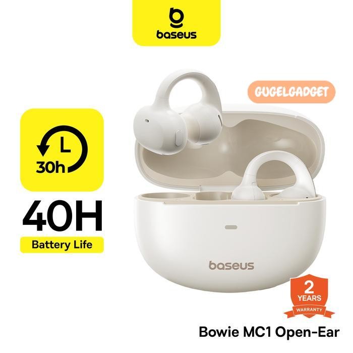 Jual Baseus Bowie MC1 Open Ear TWS Ear Clip Sport Work Headset Anting ...
