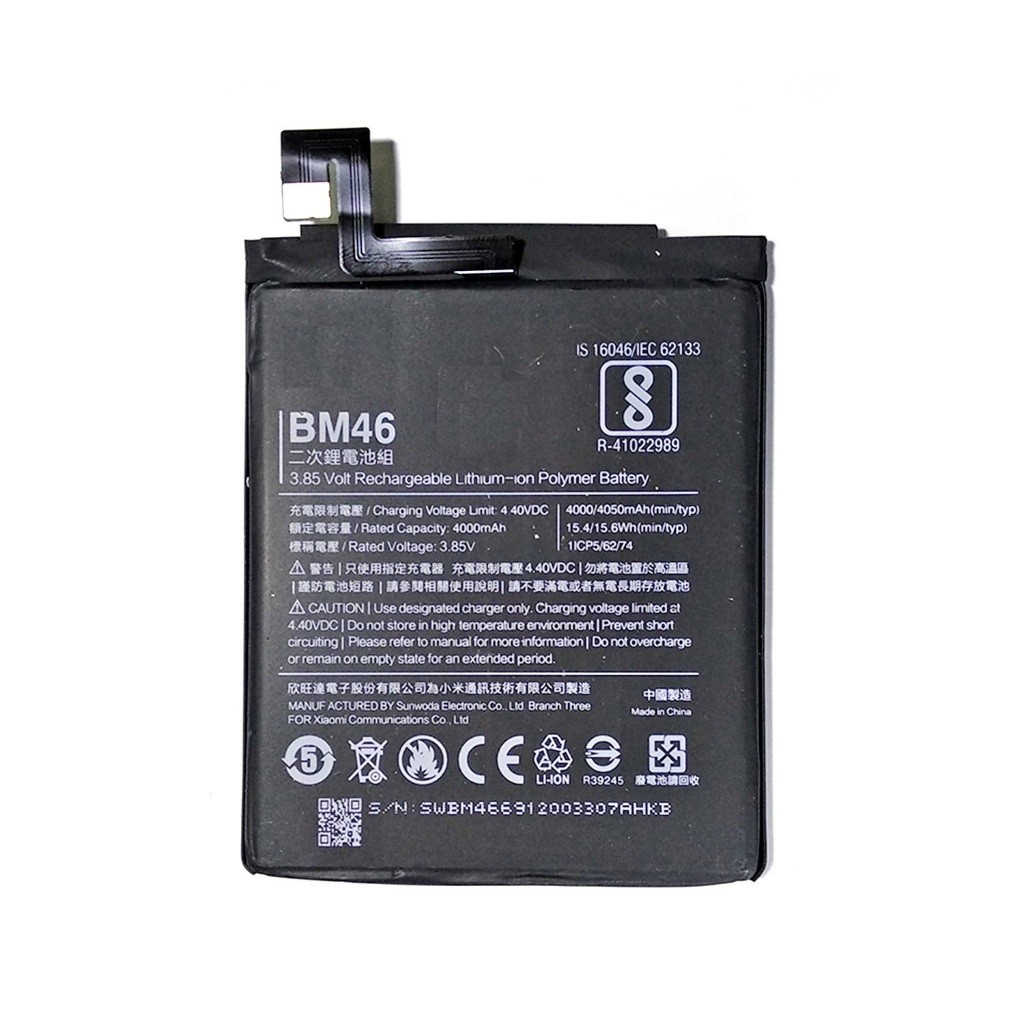 Jual BATERAI XOMI BM46 / REMI NOTE 3 / NOTE 3 PRO BATTERY | Shopee ...
