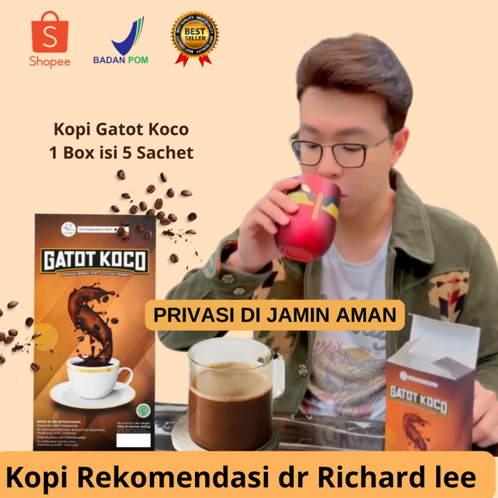 Jual Kopi Gatot Koco By dr. Richard Lee | Shopee Indonesia