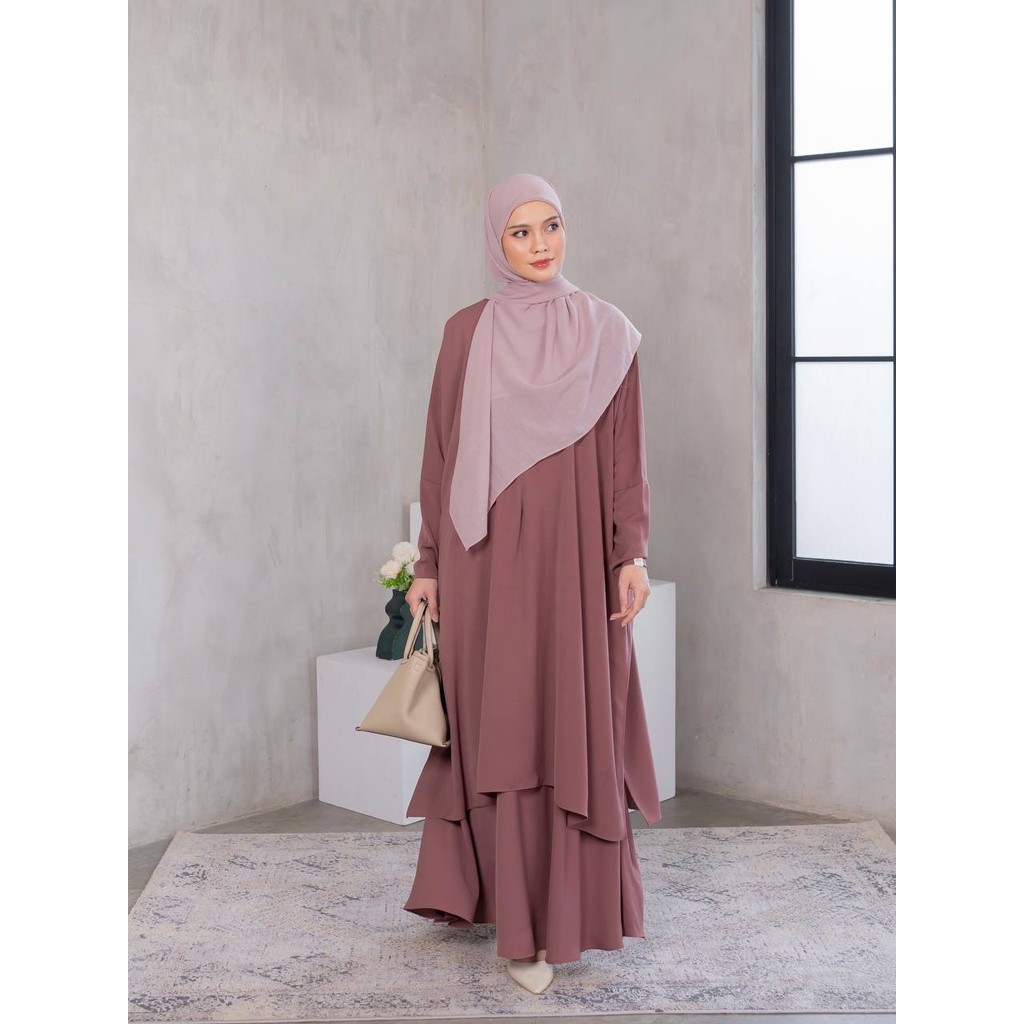 Jual Azmiza - Noir Tunik ( Tunik Oversize Up To Jumbo Size Bahan Sahara ...