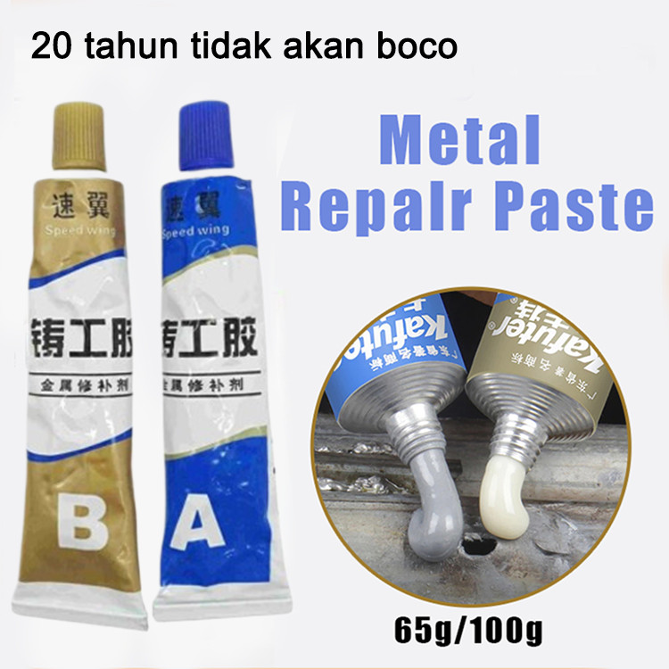 Jual 20 tahun tidak akan boco Lem AB metal super kuat Epoxy Lem Las ...