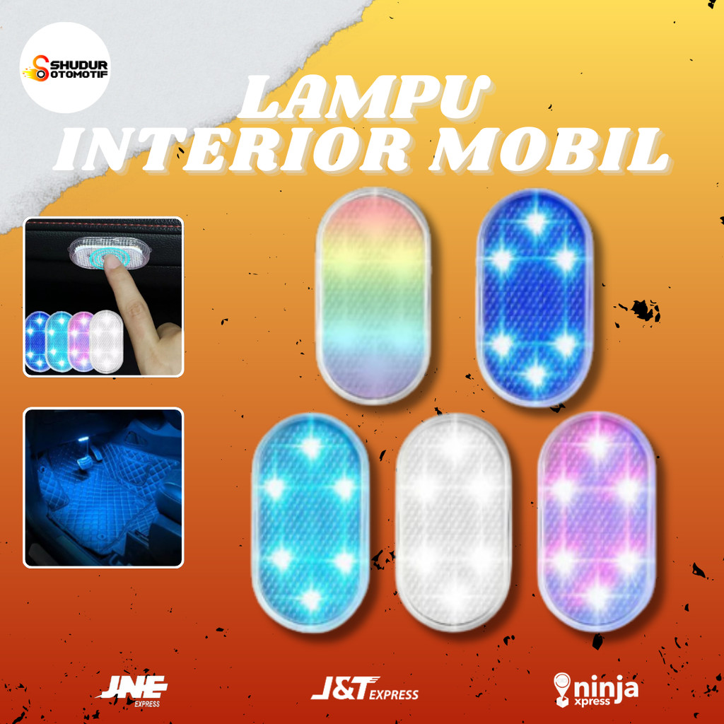 Jual Lampu Plafon Mobil Lampu LED Touchscreen Lampu Tempel Mobil Tanpa ...