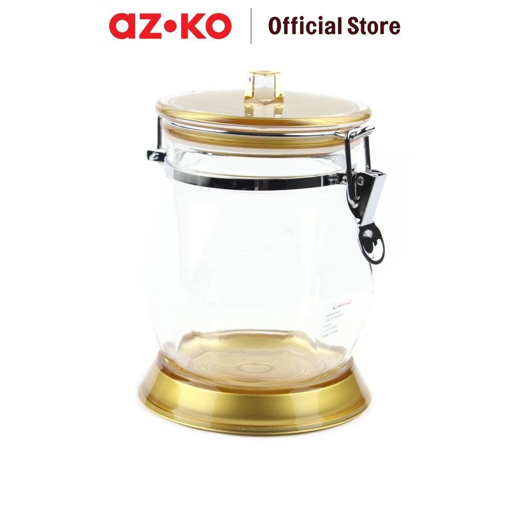 Jual AZKO Krishome Stoples Airtight - Gold | Shopee Indonesia
