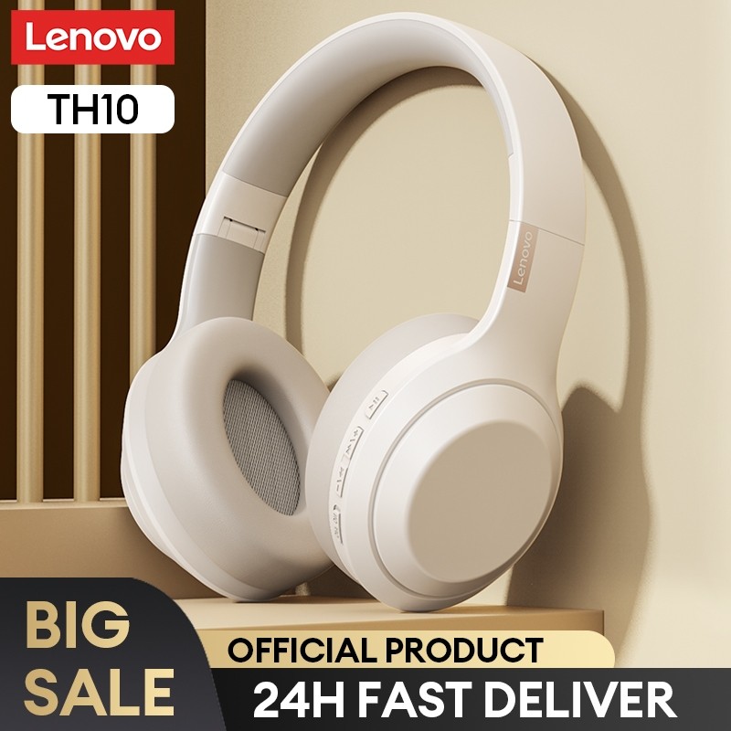 Jual Lenovo Thinkplus TH10 TWS Headset Bluetooth 9D Stereo Music ...