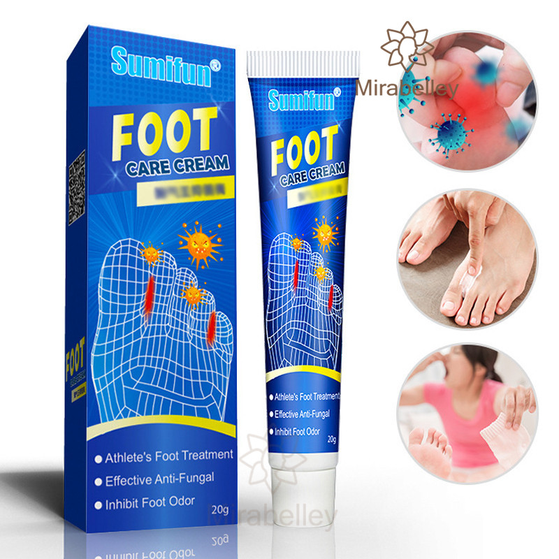Jual COD⚡ Sumifun Foot Care Cream 20g Penghilang Bau Kaki Obat Jamur ...