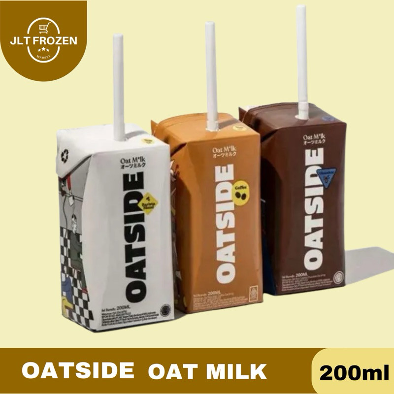 Jual Oatside Milk Oat Milk Sedotan 200ML / Oat milk coklat / Oatside ...