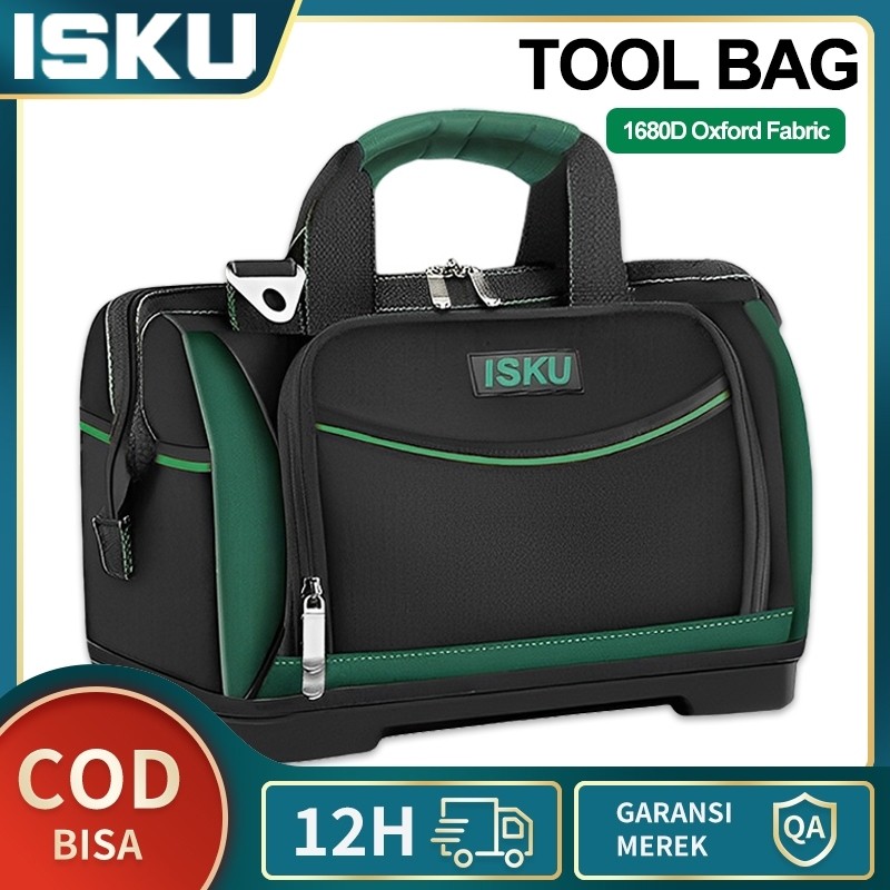 Jual ISKU Toolbag Tas Perkakas 20 inch 1680D Kain Oxford Anti Air Tool ...