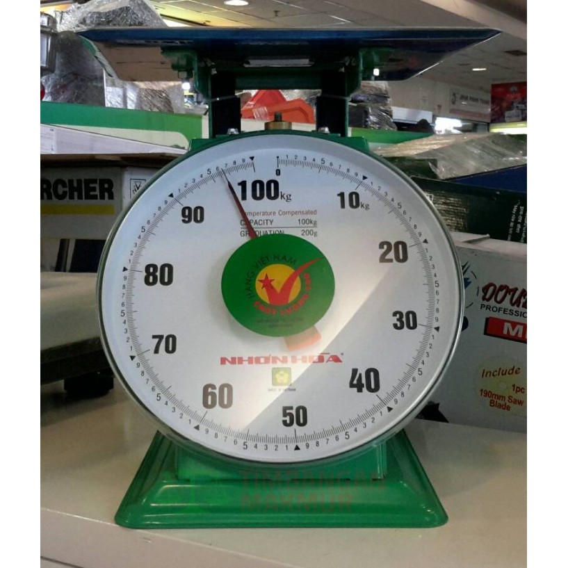 Jual HIJAU Timbangan duduk 100kg & 150kg/ Timbangan 100kg vietnam quality CROWN / Timbangan nhon ...