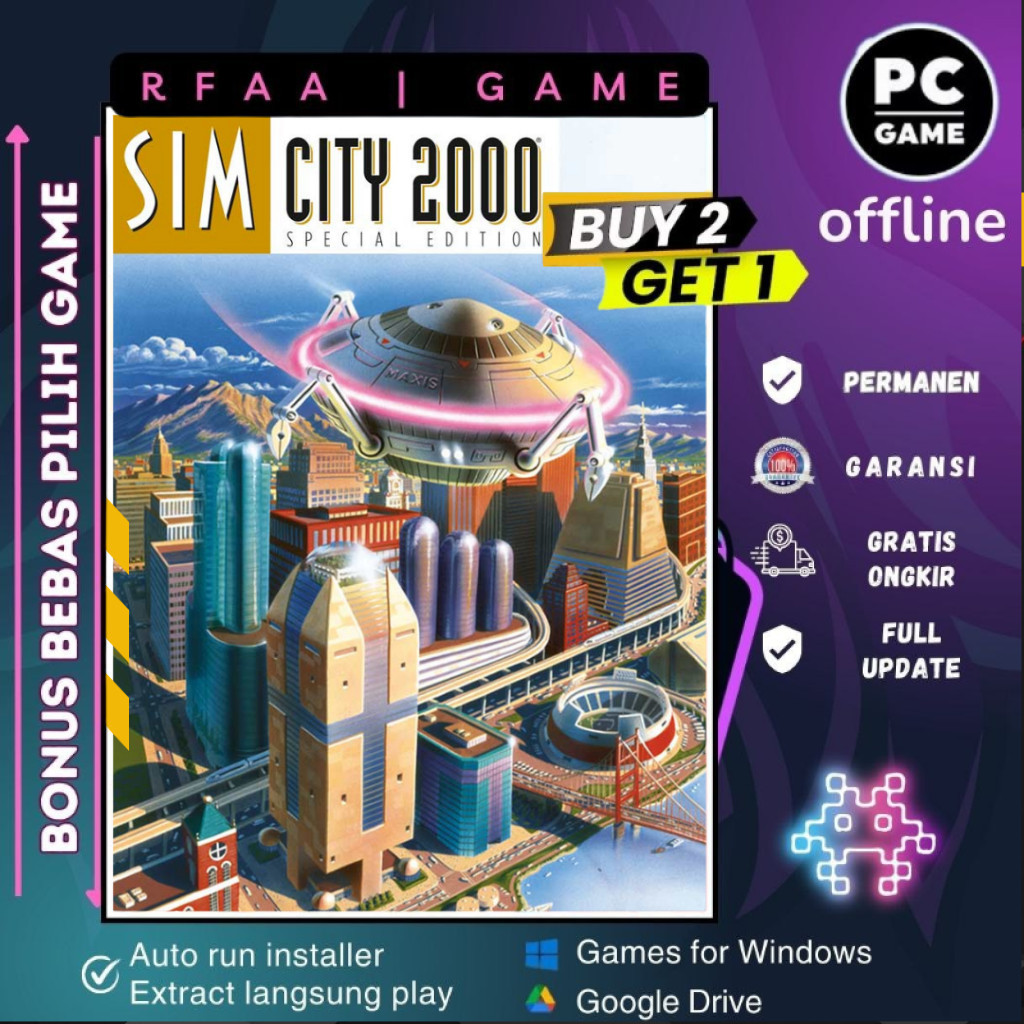 Jual SIMCITY 2000 SPECIAL EDITION | GAME PC - LAPTOP - DL | Shopee ...