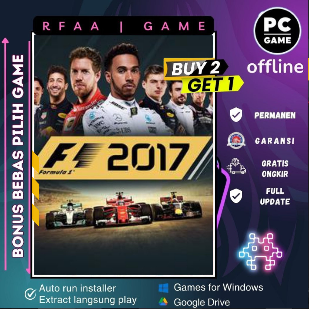 Jual F1 2017 | GAME PC - LAPTOP - DL | Shopee Indonesia