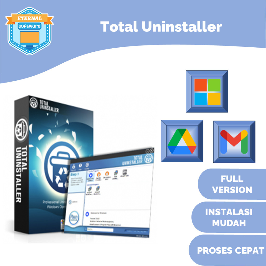 Jual Total Uninstaller Full Version Aplikasi Uinstall Program Windows Full Lisensi Lifetime PRO ...