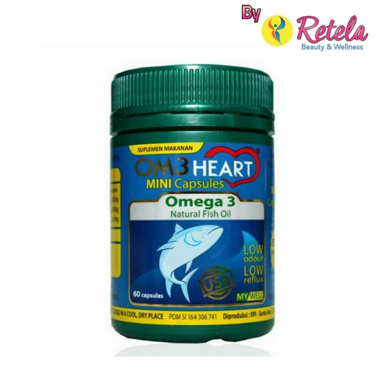 Jual OM3HEART OMEGA 3 ISI 60 CAPSUL | Shopee Indonesia