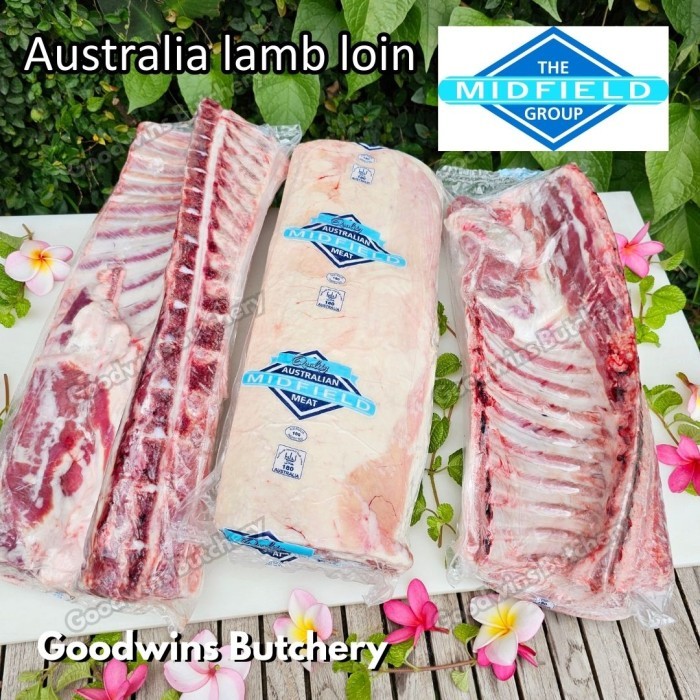 Jual 2kg LAMB LOIN frozen Wammco Australia iga loin domba muda ...