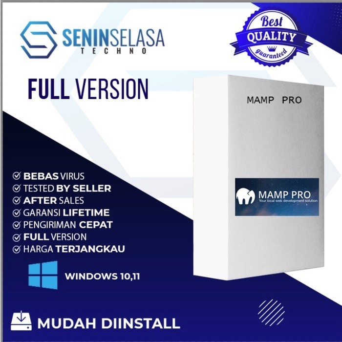 Jual Software Server Lokal: MAMP PRO 6 [WIN & MAC] | Shopee Indonesia