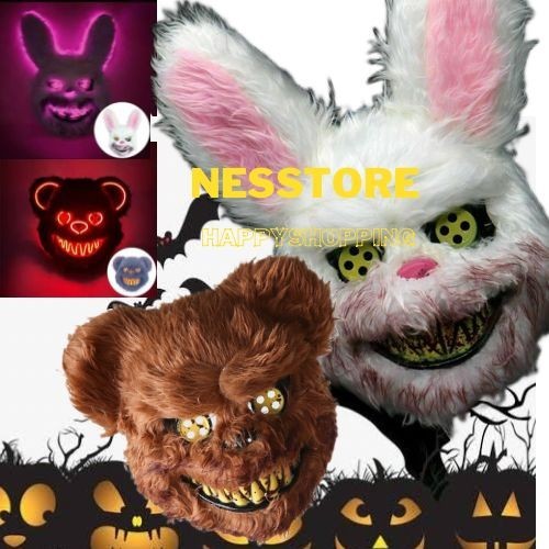 Jual Topeng Kelinci Berdarah Hallowen Rabbit Horror - Normal, Bear ...