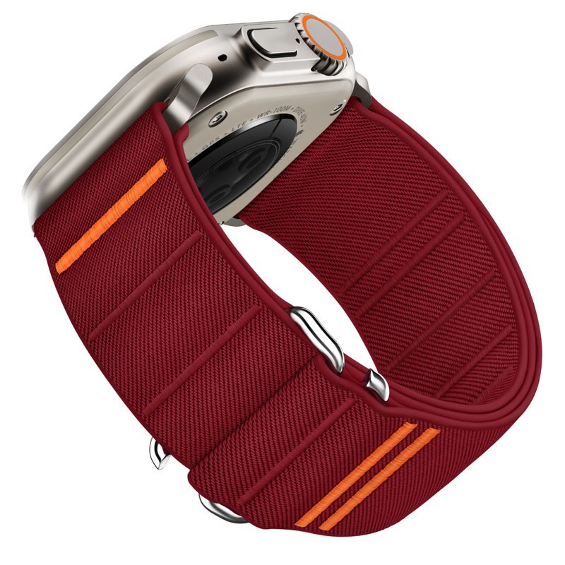 Jual Suitable for Apple Watch Ultra Wearable Nylon Loop Strap IWatch ...