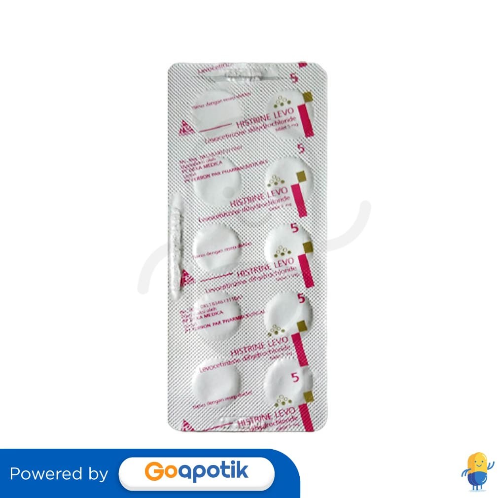 Jual Histrine Levo 5 Mg Strip 10 Tablet | Shopee Indonesia