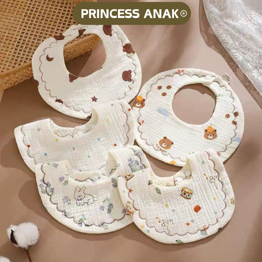 Jual [PRINCESS ANAK] 6B -2 T Celemek Bayi Bib Bayi Bagus Halus Lembut ...