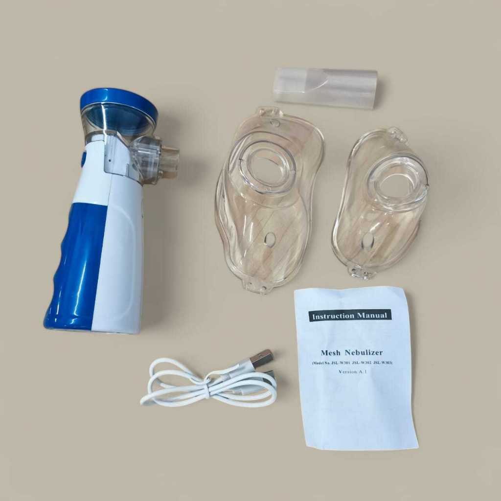 Jual UR Alat Terapi Pernapasan Handheld Inhaler Nebulizer Machine ...