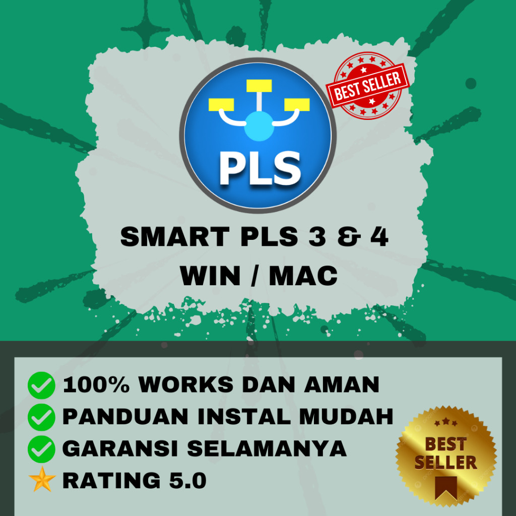 Jual (100% Works) Aplikasi Smart PLS 3 | 4.1.0.3 | 4.1.0.9 For Windows ...