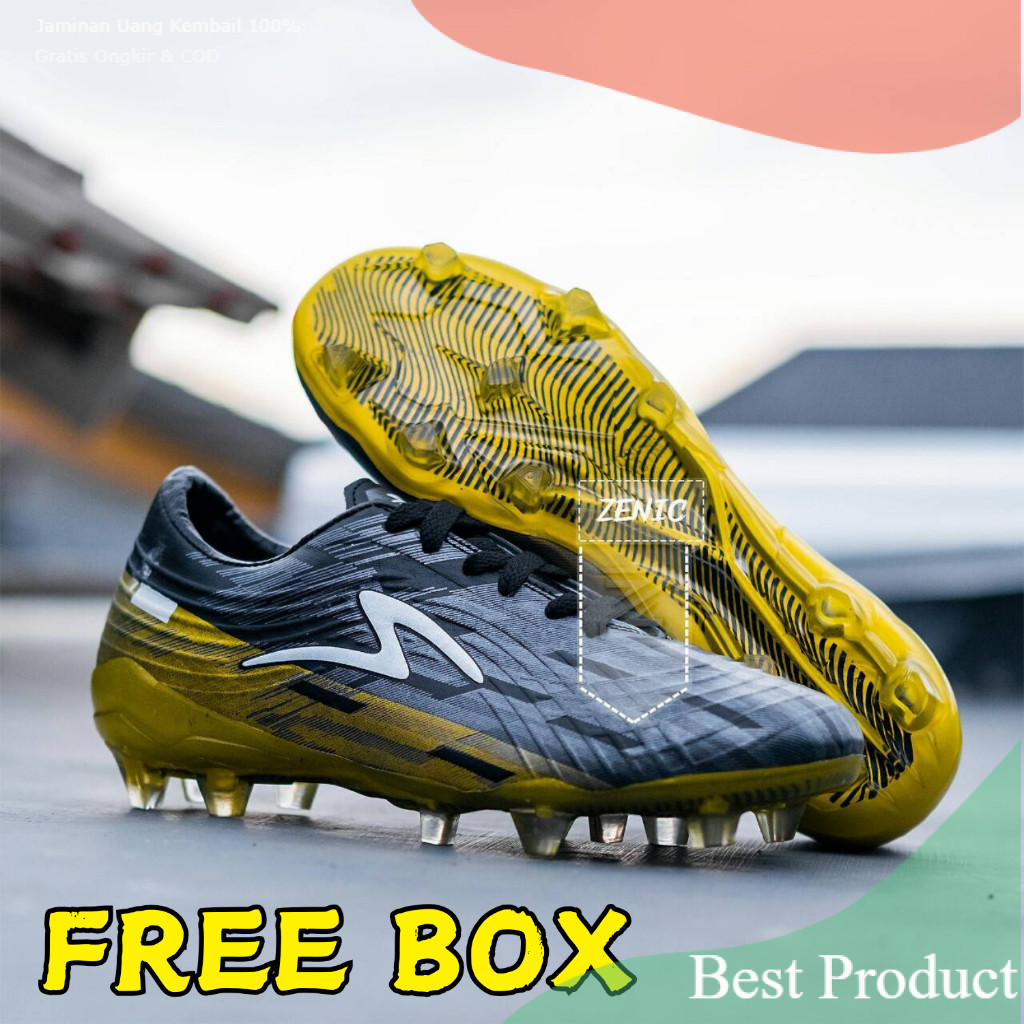 Jual Sepatu Bola Specs Accelerator Lightspeed 4 Nitro FG Sol Emas Anak ...