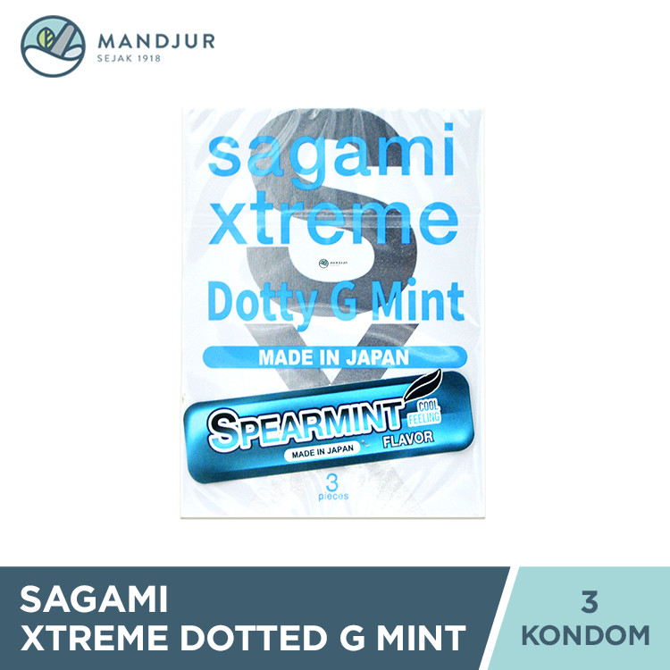 Jual Kondom Sagami Xtreme Dotty G Mint Isi 3 - Aroma Spearmint Flavor | Shopee Indonesia