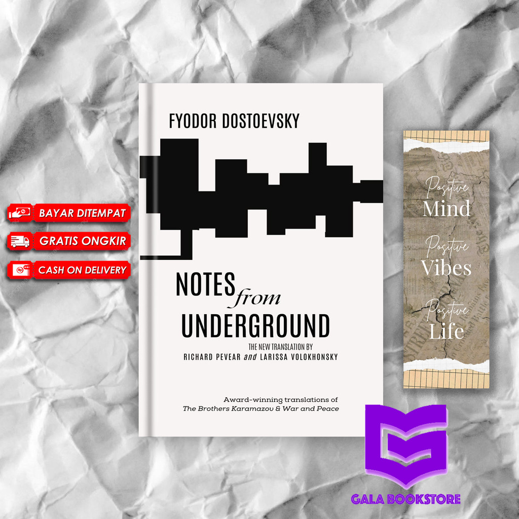 Jual Notes from Underground by Fyodor Dostoevsky (English) | Shopee ...