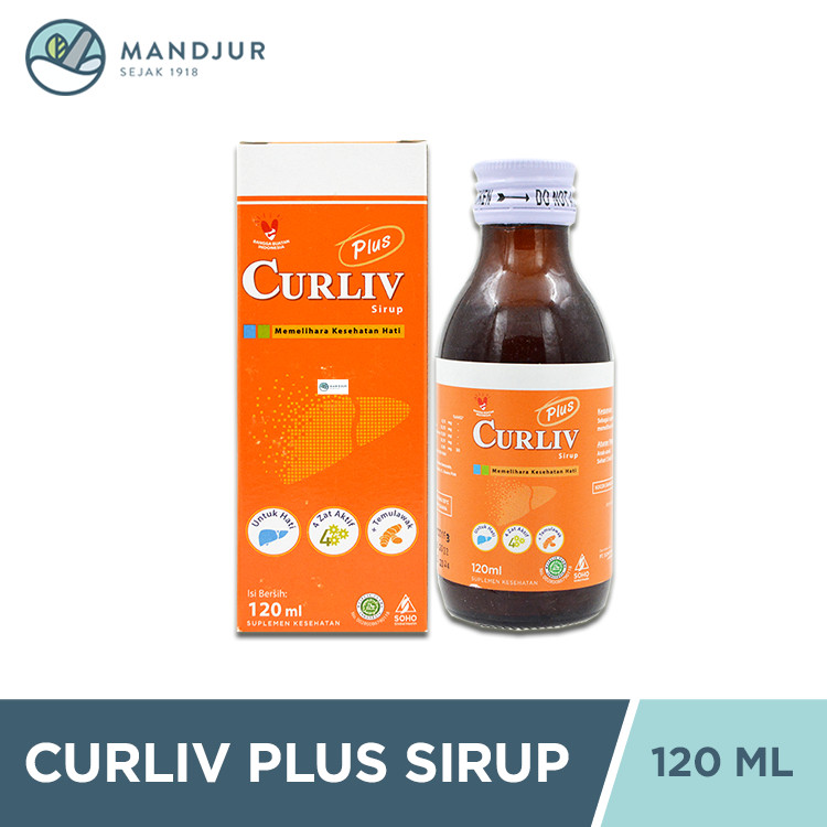 Jual Curliv Plus Sirup 120 ML - Suplemen Kesehatan Hati Pada Anak-anak ...