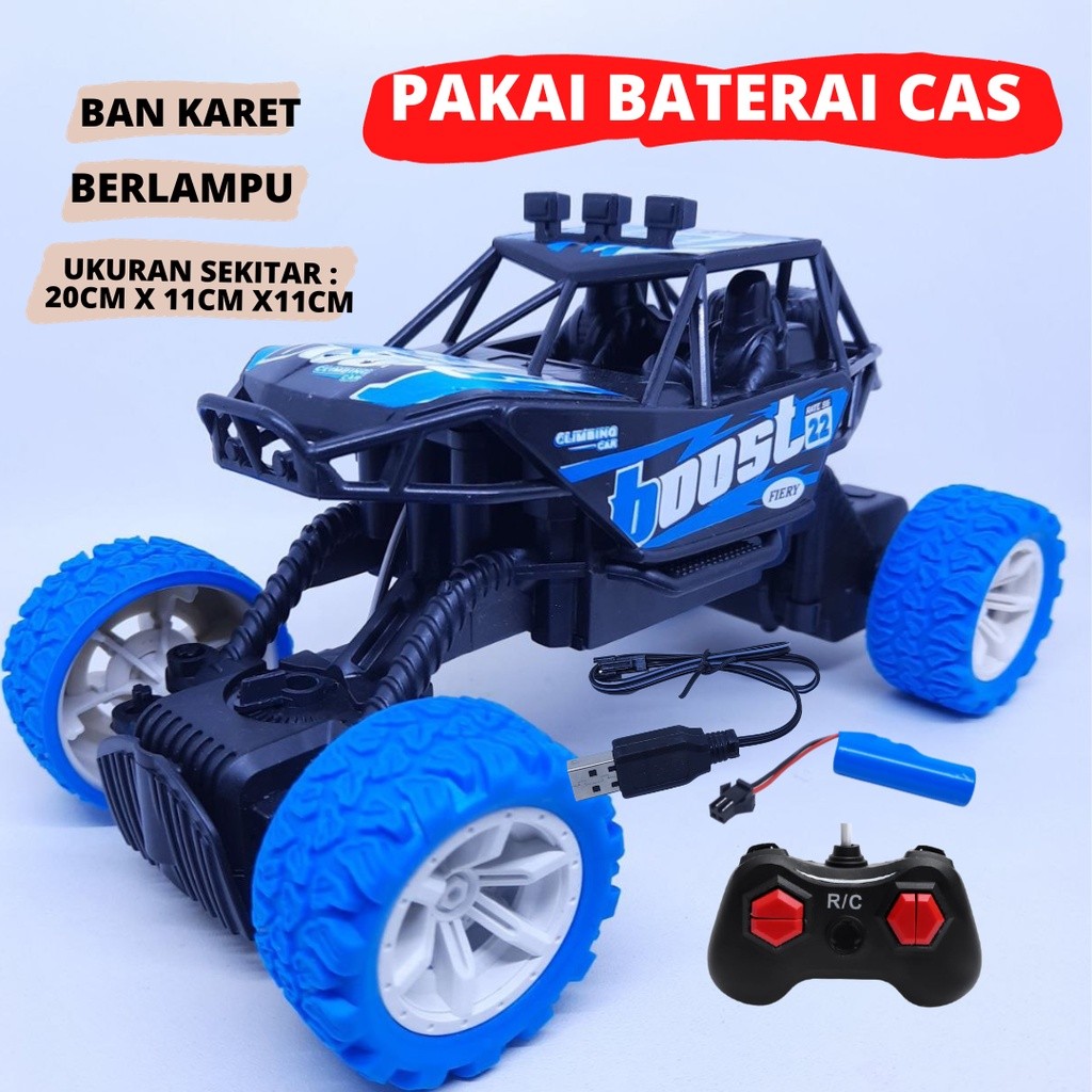 Jual Mainan Anak Mobil Remote Control Offroad RC Car Rock Crawler Remot ...