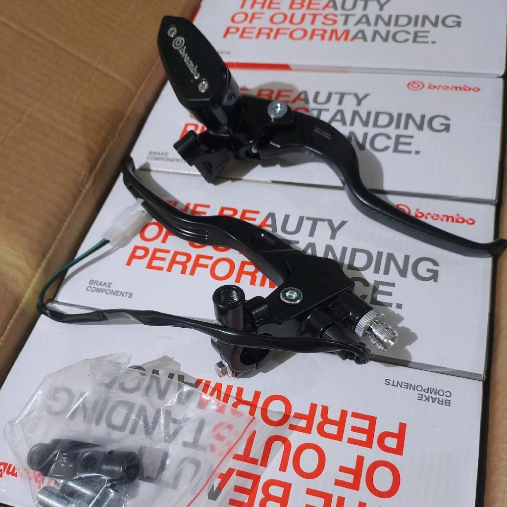 Jual Hendel Master Rem set Kopling Model Oval BREMBO Kotak Motor ...