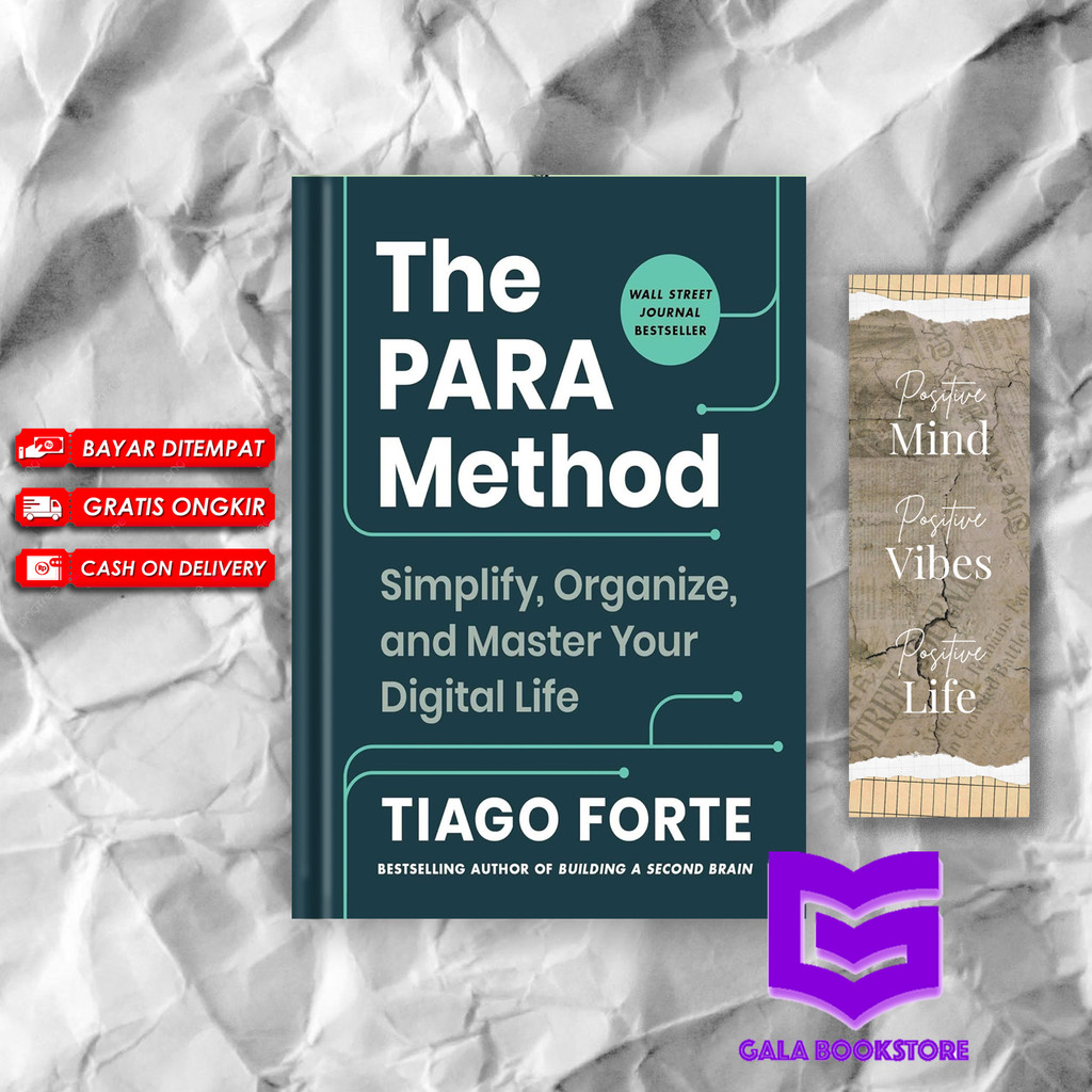 Jual The PARA Method: Simplify, Organize, and Master Your Digital Life ...