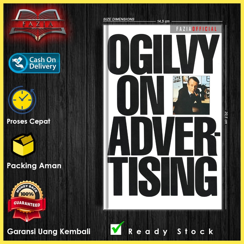 Jual Ogilvy on Advertising by David Ogilvy (English/Indonesia) | Shopee Indonesia
