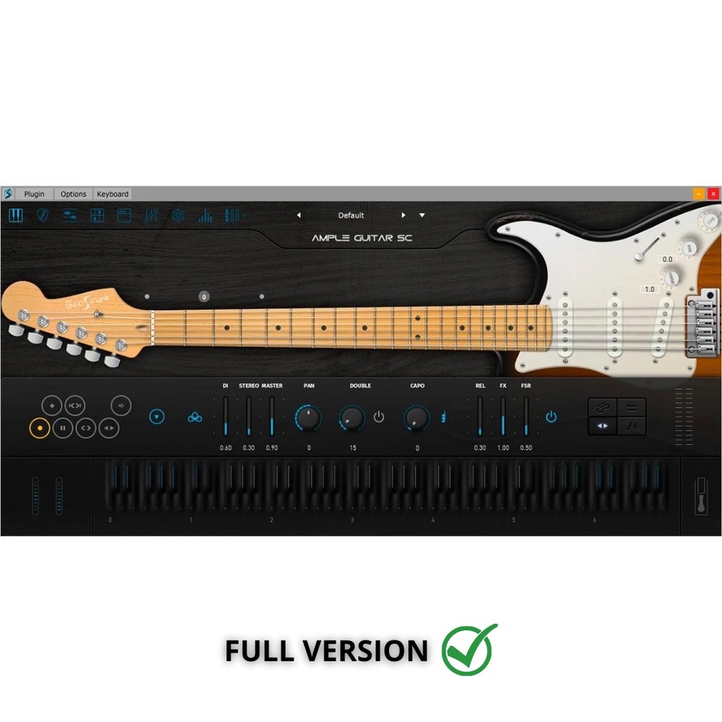 Jual Ample Sound Guitar SC v3 VST Fender Stratocaster 50th Anniversary ...