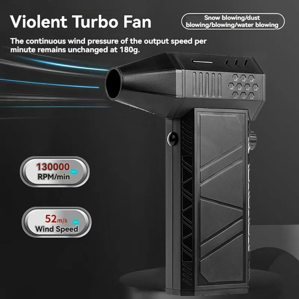 Jual 130000RPM Super Powerful Mini Blower Portable Turbo Fan Cyclone ...