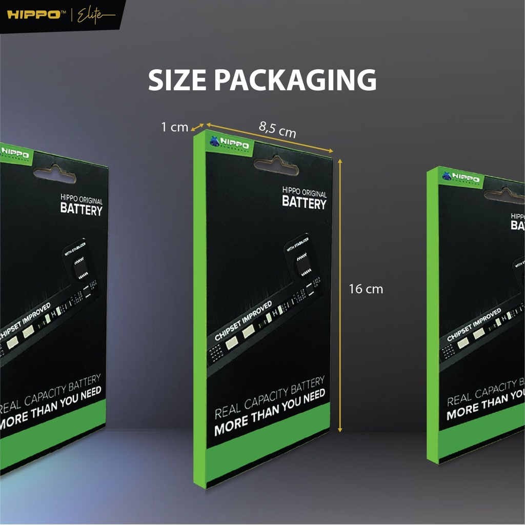 Jual Hippo Baterai VIVO B-B1 VIVO Y65 / Y55S / Y55L 2730mAh Battery ...