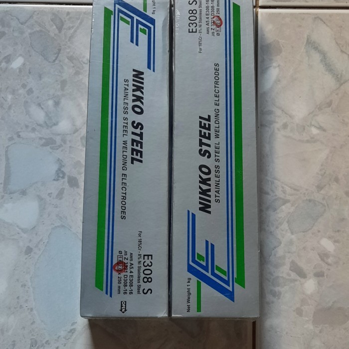 Jual kawat Las Stainless Nikko STEEL 1.6mm 2mm E308/NSN 308(1kg ...