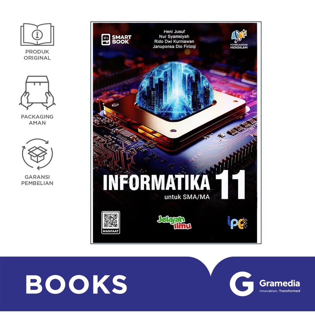 Jual Smart Book : Informatika 11 untuk SMA/MA | Shopee Indonesia