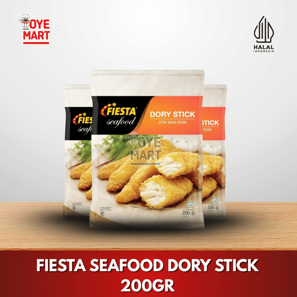 Jual FIESTA SEAFOOD DORY STICK 200GR FISH STIK IKAN DORI | Shopee Indonesia