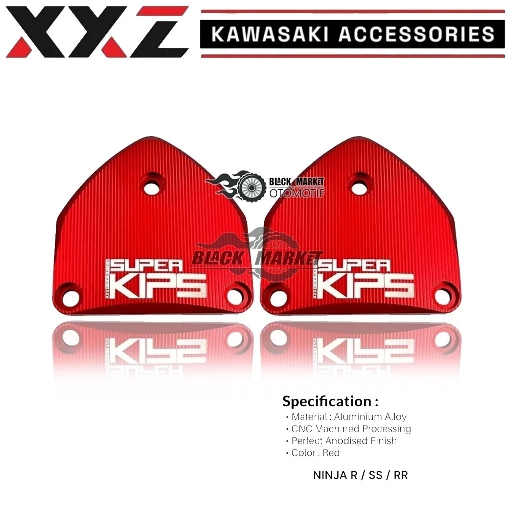 Jual xyz COVER TUTUP KIPS SET KIRI KANAN KAWASAKI NINJA R RR SS FULL ...