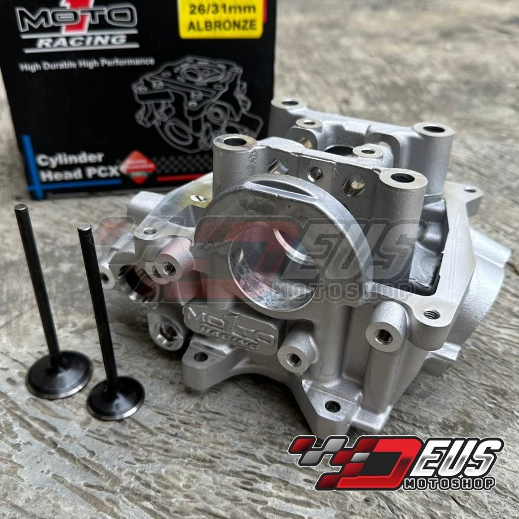 Jual HEAD MODIF VARIO 150 / PCX 150 MOTO1 KLEP 31 26 ALLBRONZE | Shopee ...