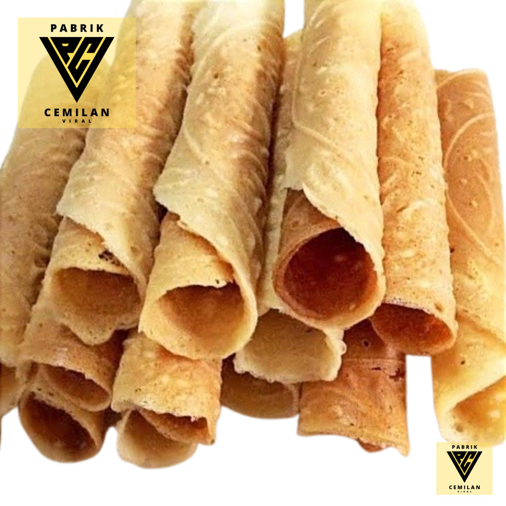 Jual Kue Semprong Gulung 1Kg Kue Semprong Premium Kue Semprong Lipat ...