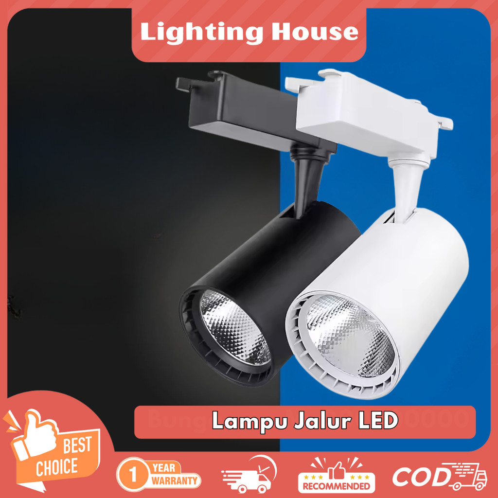 Jual Lighting House⭐Garansi 1 Tahun⭐lampu rell track lampu jalur LED ...