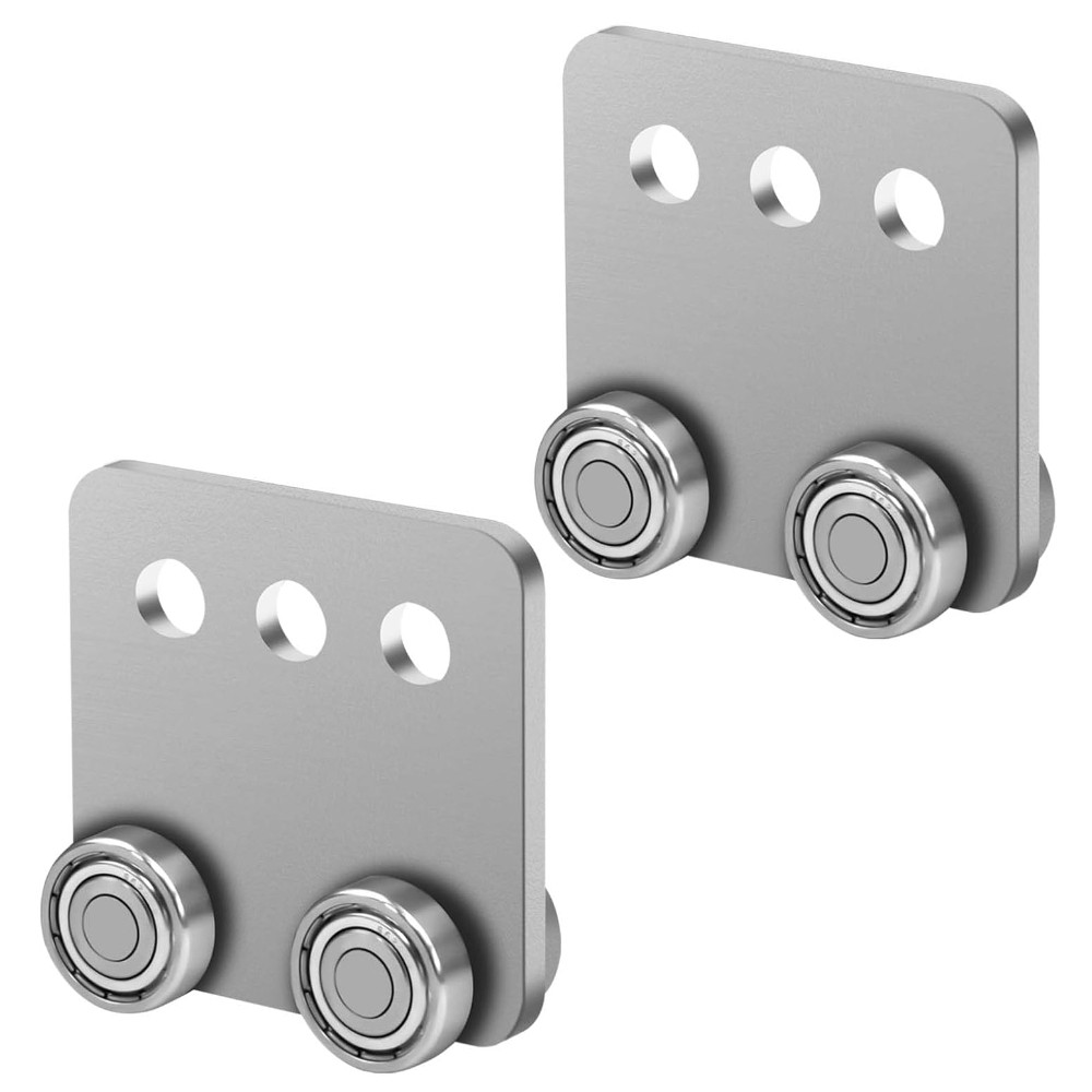 Jual 2pcs Strut Channel 4-Wheel Trolley Assembly with Eye Loop,Stable ...