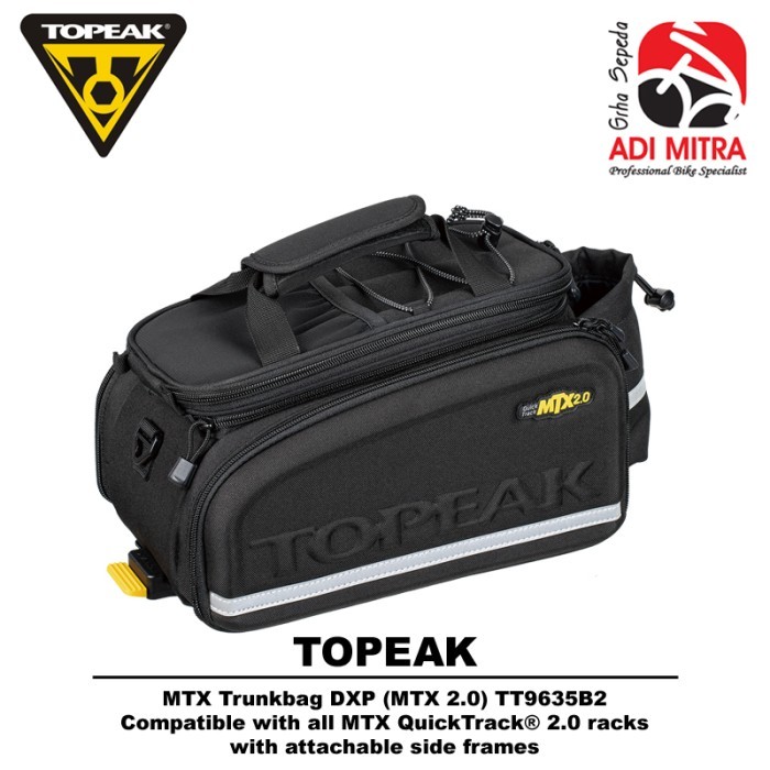 Jual Topeak MTX Trunkbag DXP 2.0 TT9635B2 Carrier Bag Sepeda Tas Bagasi ...