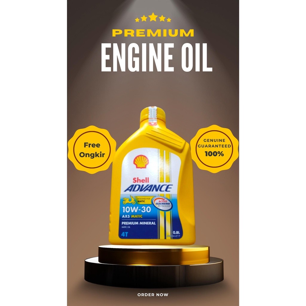 Jual oli motor shell ax5 matic 0,8 Liter | Shopee Indonesia
