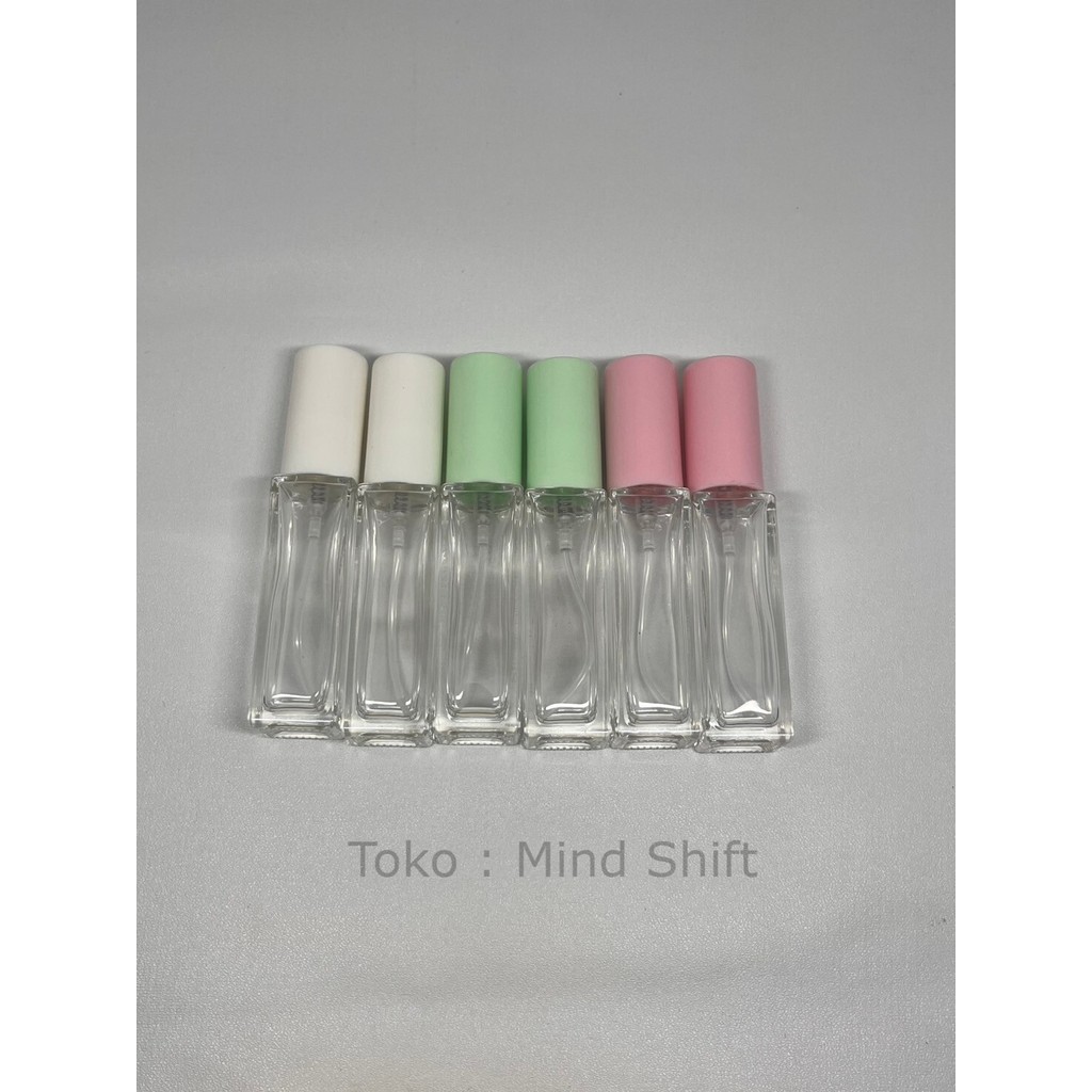Jual Botol Parfum Refill Kaca Tutup Warna Warni / Botol Kaca Mini ...