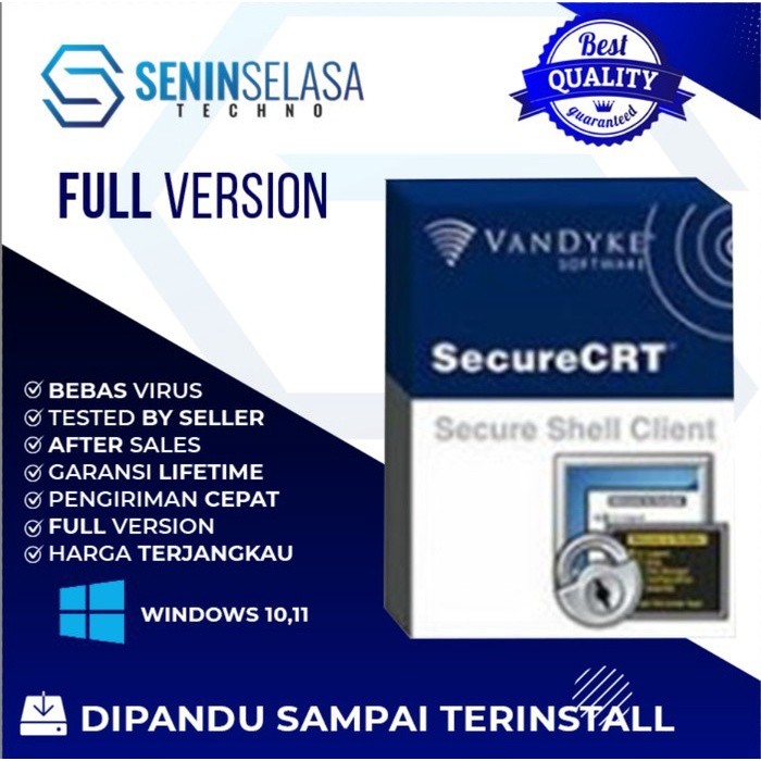 Jual Software Emulator Terminal: VanDyke SecureCRT 8.7.3 [WIN] | Shopee Indonesia