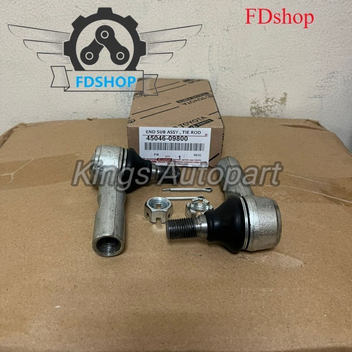 Jual Tirod Tie Rod End Hilux Revo All New Fortuner VRZ 45046-09800 ...