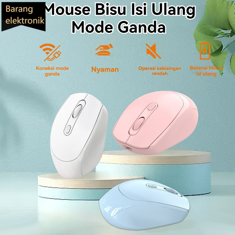 Jual Mini Bluetooth Mouse Komputer Laptop Laptop Tablet Fotolistrik ...