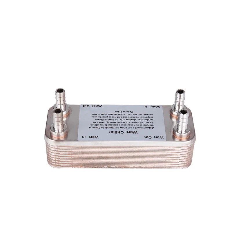 Jual homebrew beer 20 Plates Wort Chiller,Plate heat exchanger ...